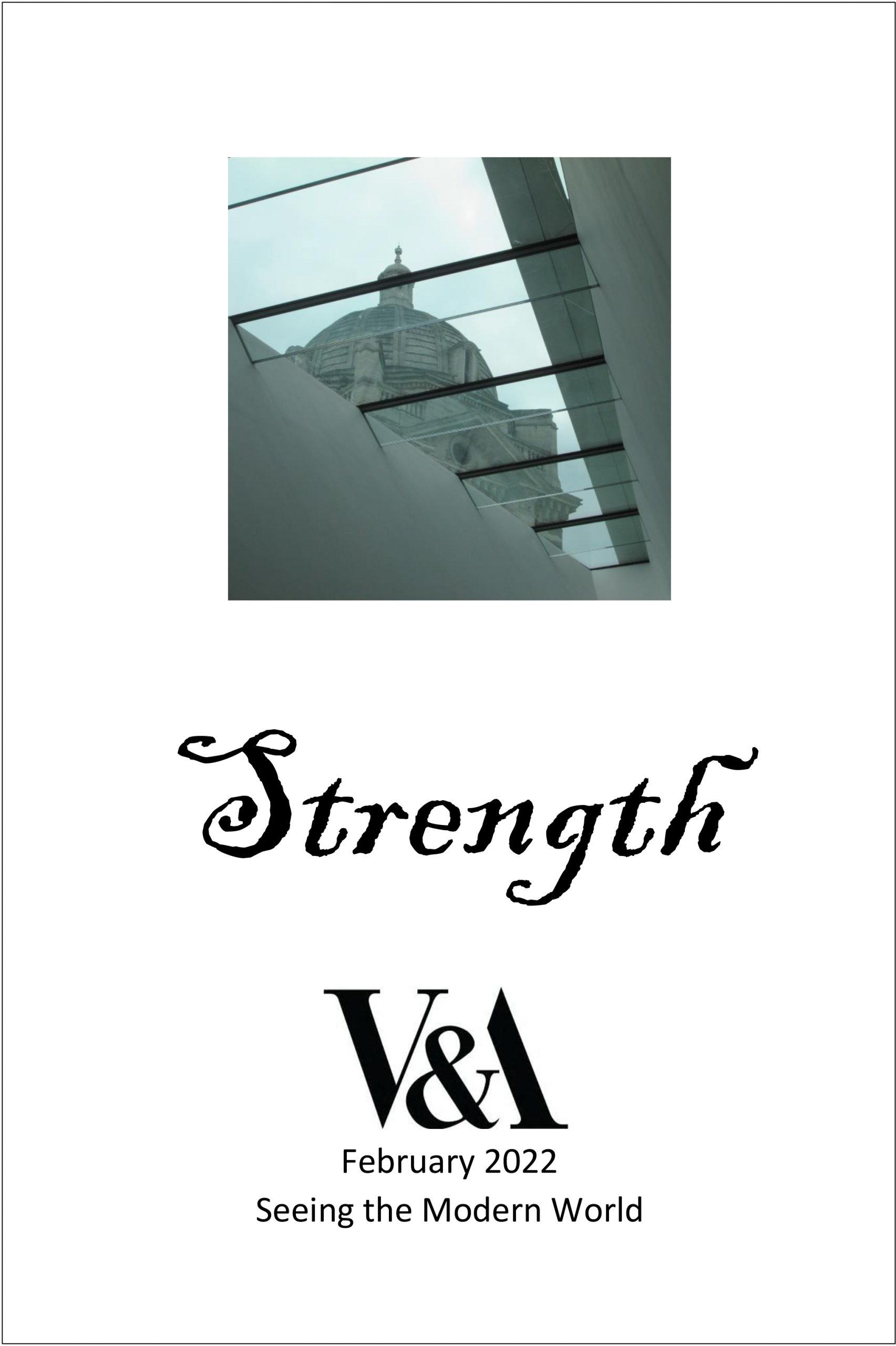 Strength Poster – Example | Inspiration in Design